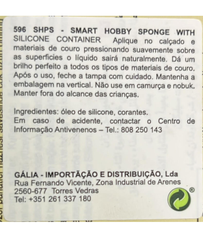 Compre PACK 2 Smart Hobby Esponja Calçado Neutro 1un