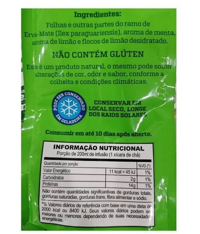 Compre Barão Té Yerba-Mate Tereré Menta Limón 500gr